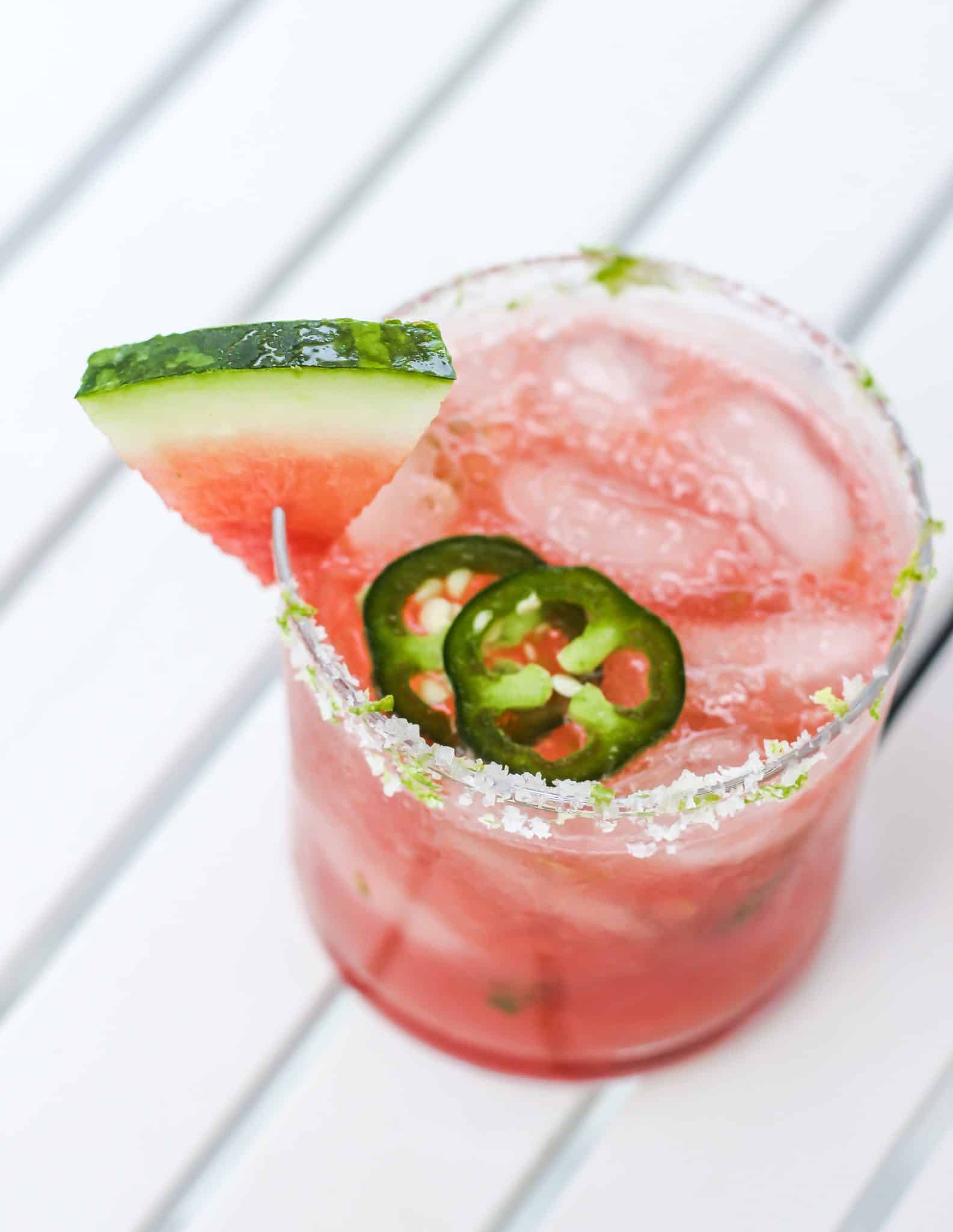Spicy Watermelon Margarita - Milk Free Mom