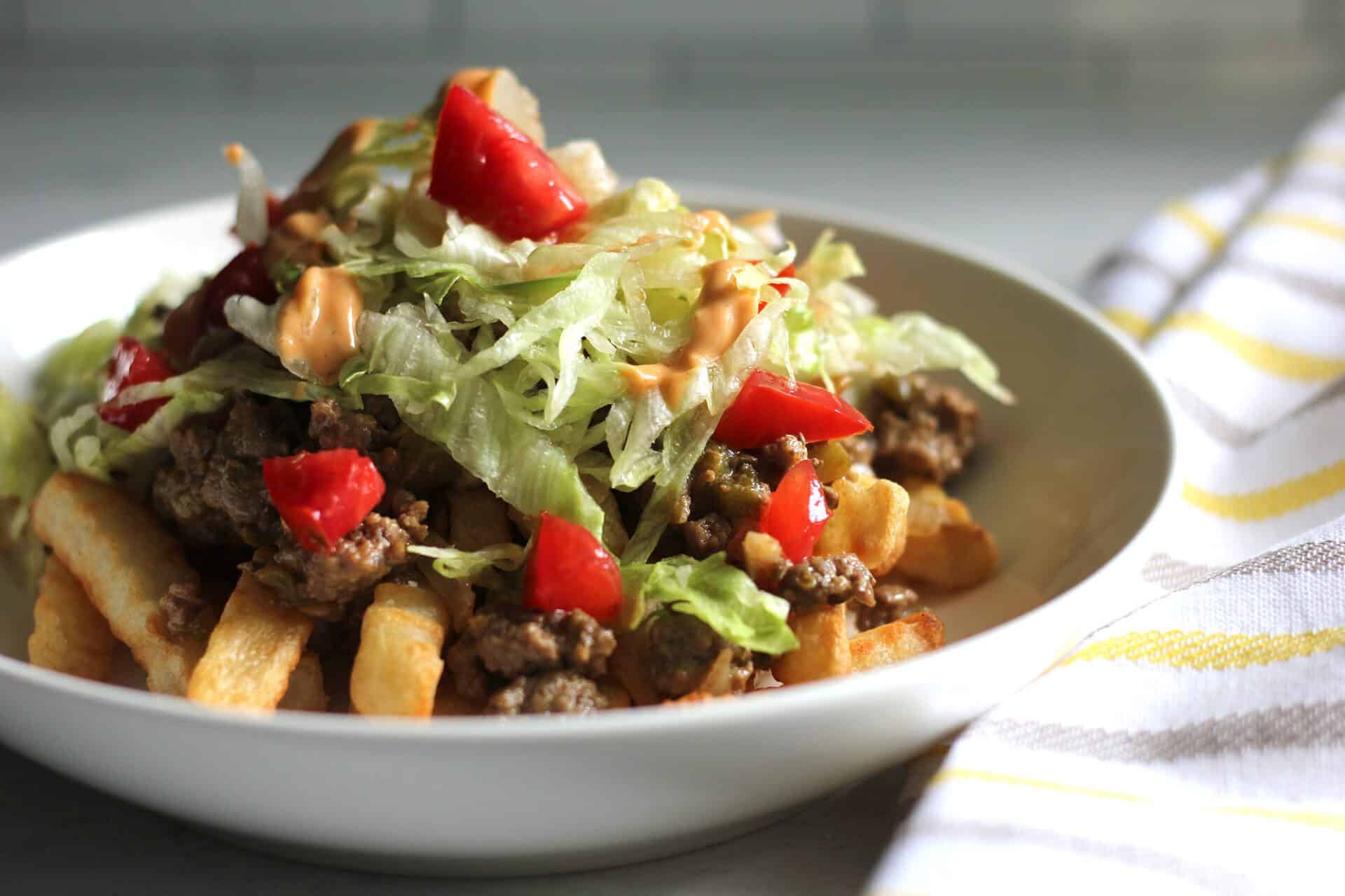 Dairy Free Big Mac Fries - Milk Free Mom