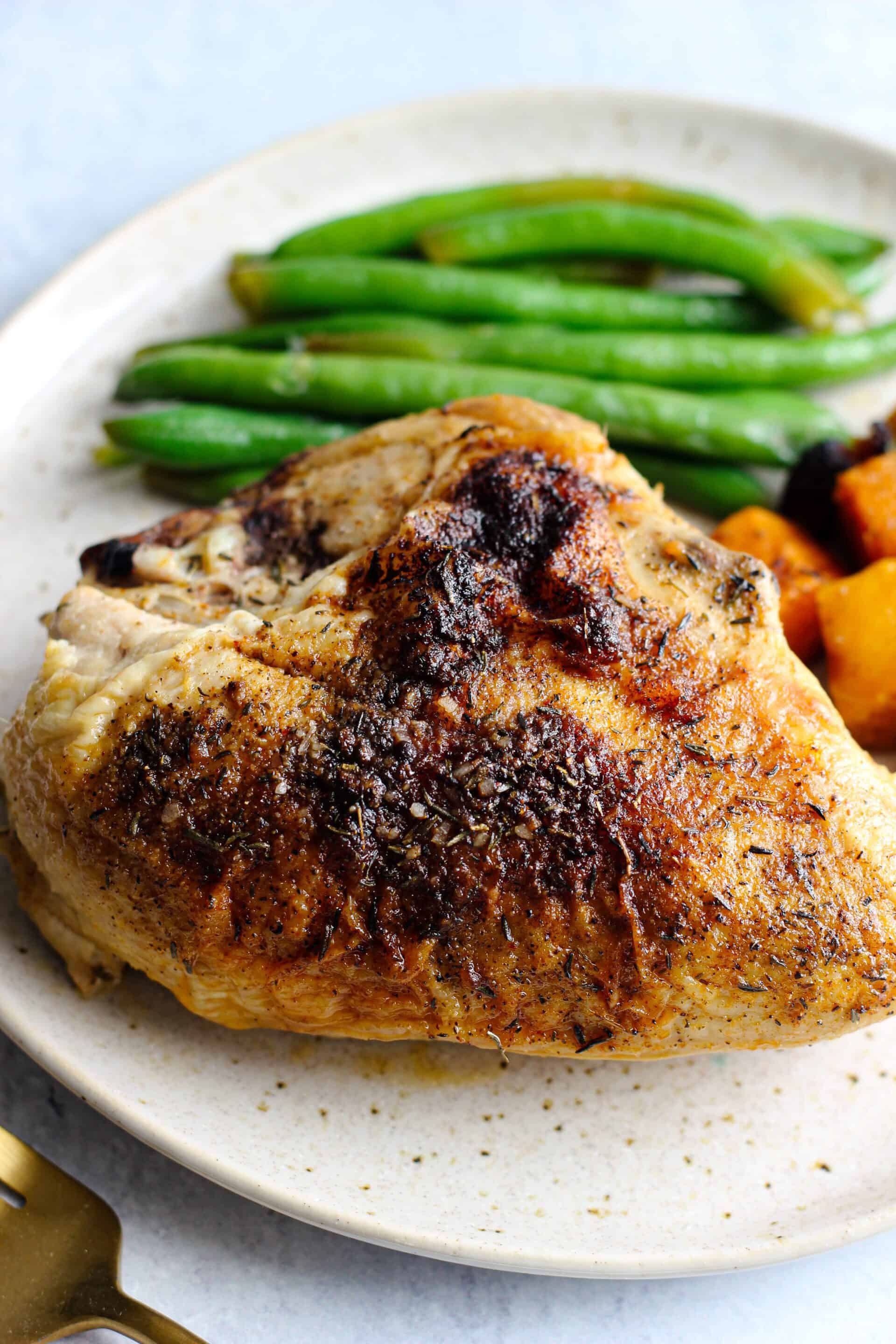 The Best Easy Bone-in Chicken Breasts - Milk Free Mom